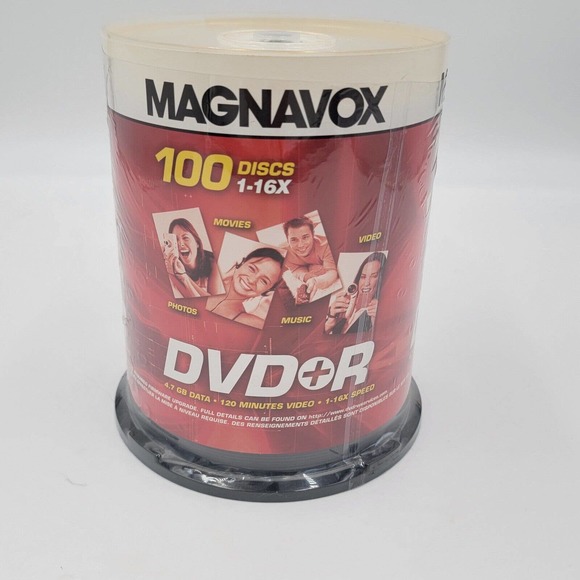 Magnavox | Media | Magnavox Dvd P 0 Discs 47 Gb Data 120 Minute Videos ...